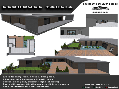 Second Life Marketplace - EcoHouse Tahlia
